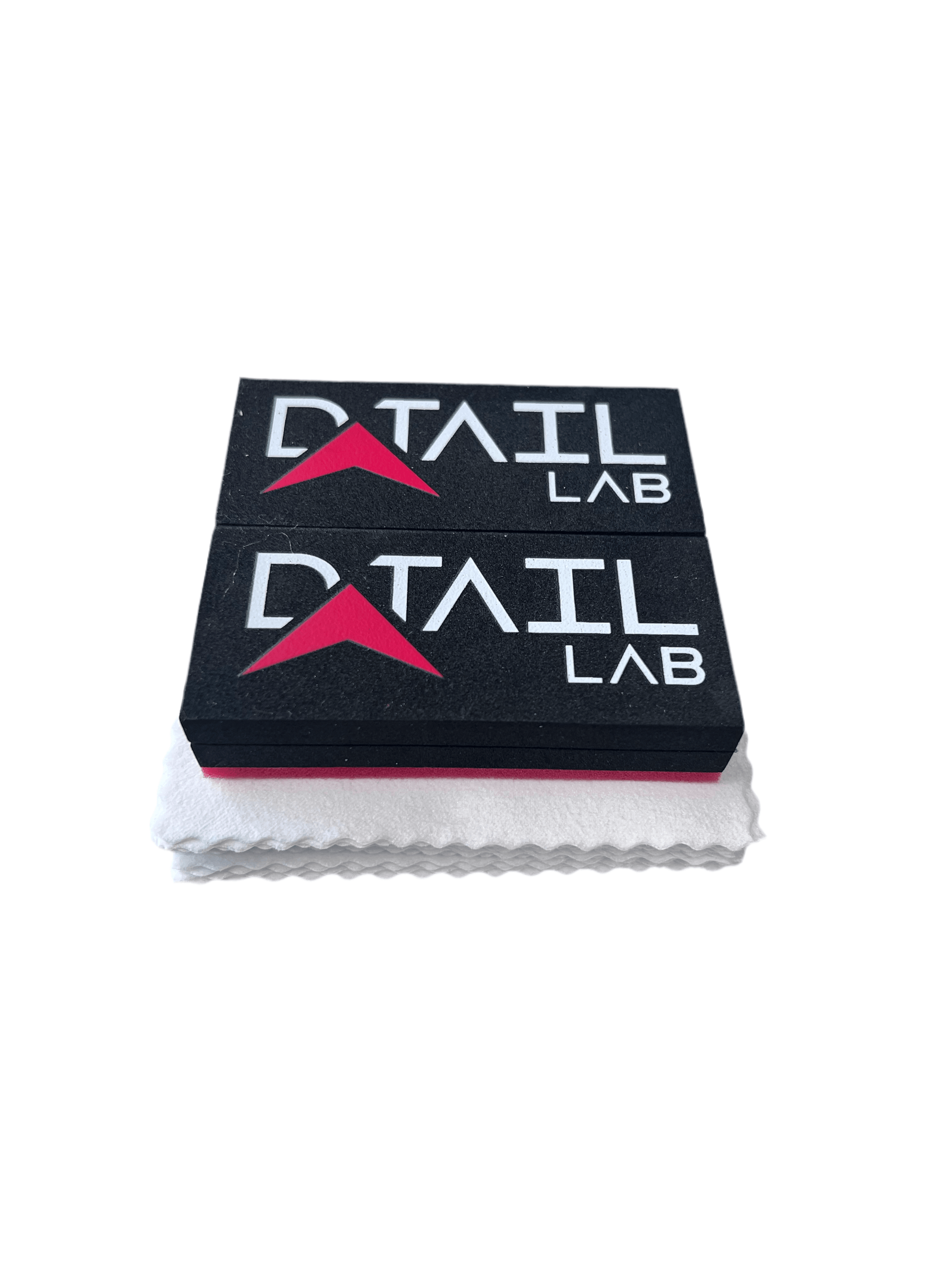 D-TAIL LAB Ceramic Coating Applicator Block with Micro-Suede Swatch