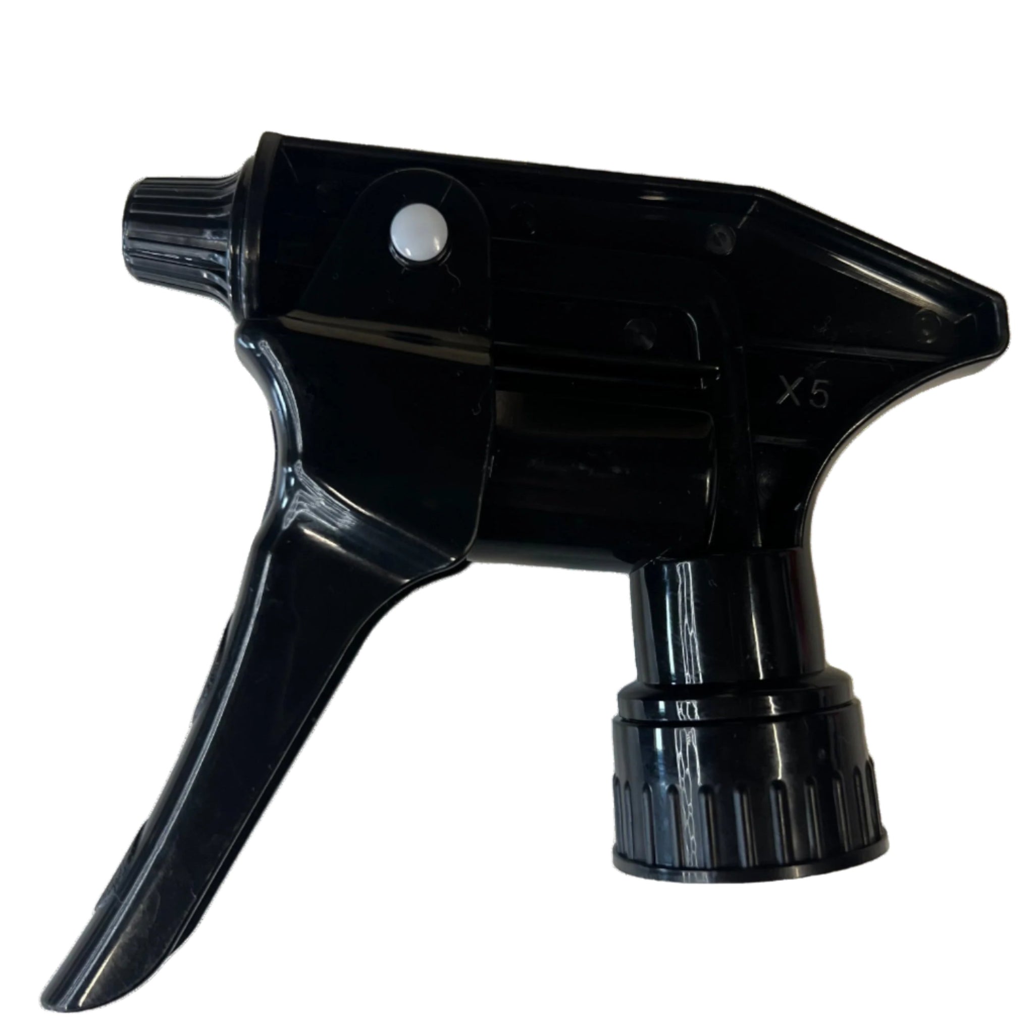 High Output Chemical Resistant Trigger Sprayer - Black | Professional